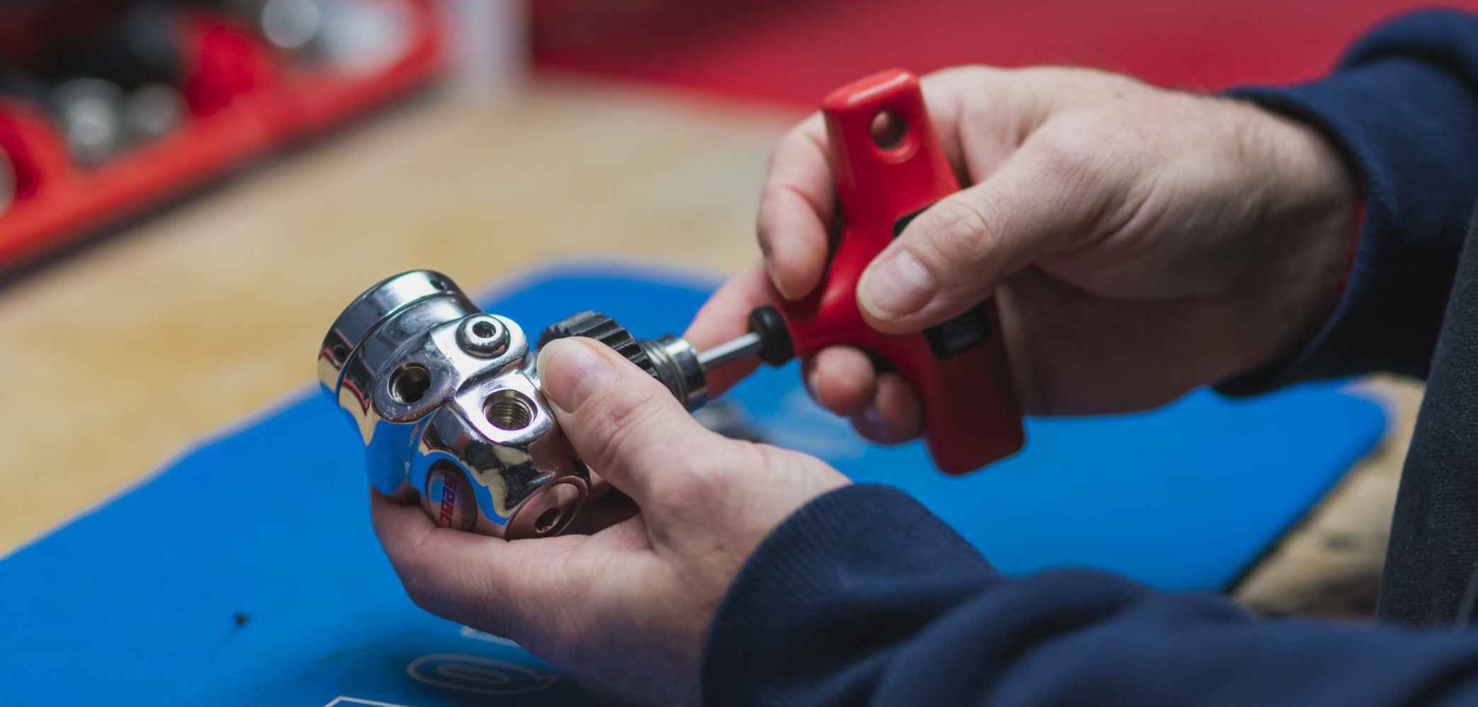 Your diving equipment in best hands - your maintenance done by experts